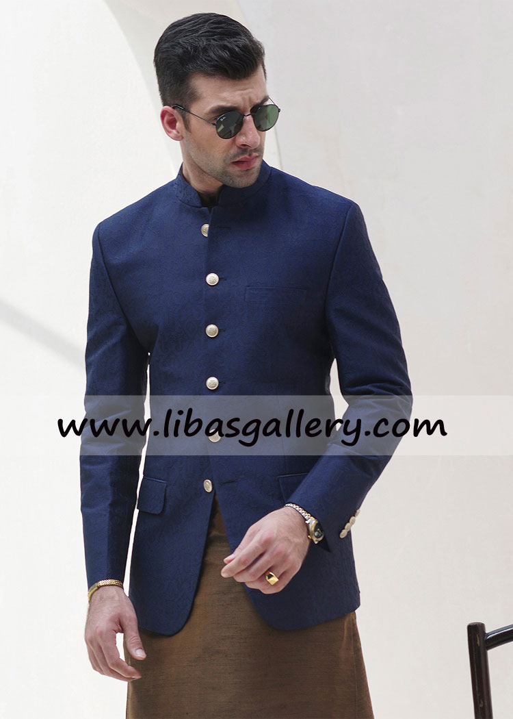 blue prince coat for man perfect stitching and finishing shop online ...